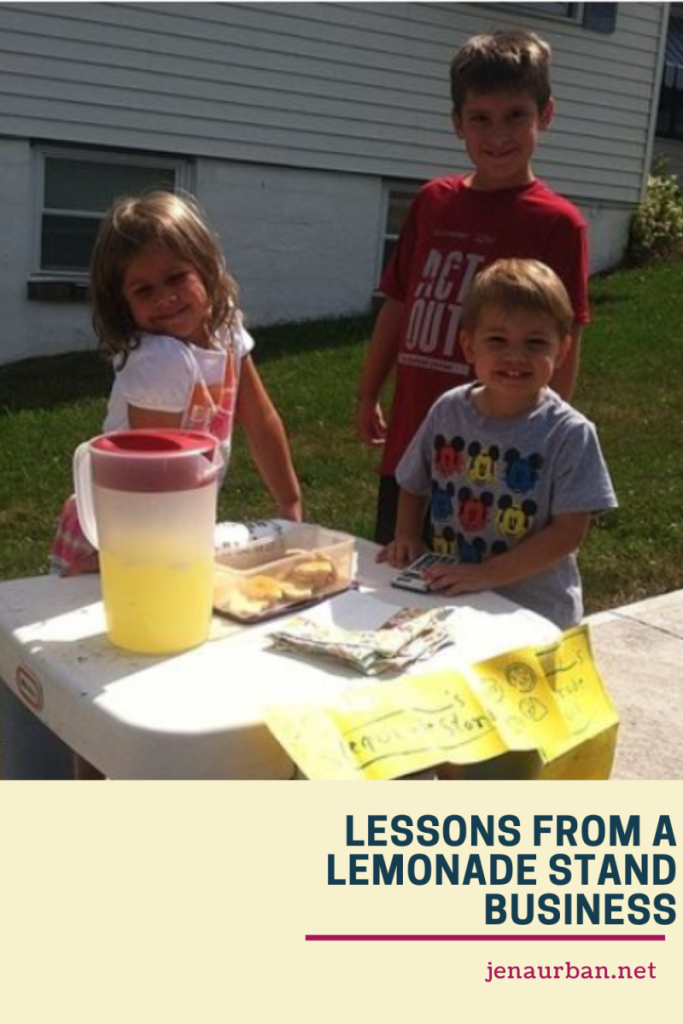 Tips for Running Lemonade Stand Business | Jenna Urban